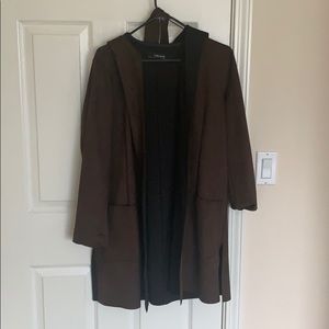 Zara | Jackets & Coats | Zara Basic Brown Jacket | Poshmark
